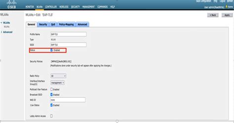 了解并配置wlc和ise的eap Tls Cisco