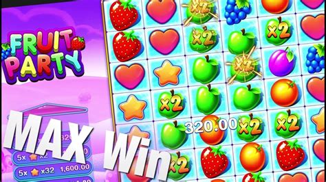 ЛОВИМ МАКС ВИН В ФРУТ ПАРТИ ПОЛУЧИТЬСЯ Бонус В Слоте Fruit Party заносы недели Youtube