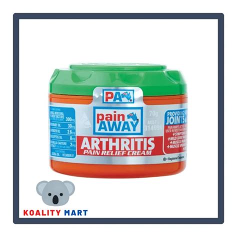 Pain Away Arthritis Pain Relief Cream 70g Lazada Ph