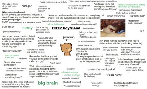 ENTP As A Babefriend R Entp