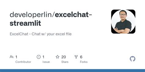Github Developerlinexcelchat Streamlit Excelchat Chat W Your