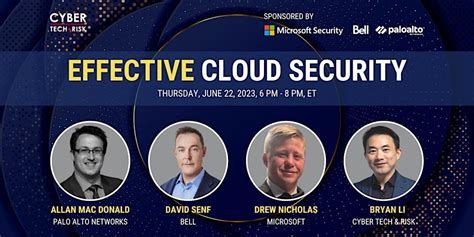 Bryan Li On Linkedin Cyber Tech And Risk Effective Cloud Security