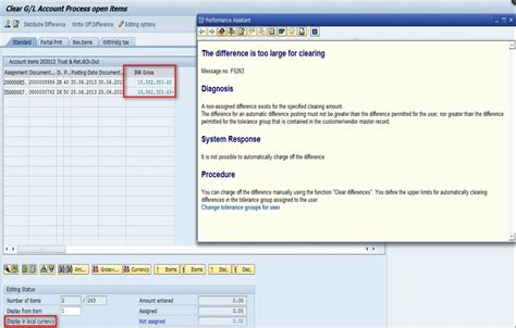 gl clearing for difference currency documents sap community
