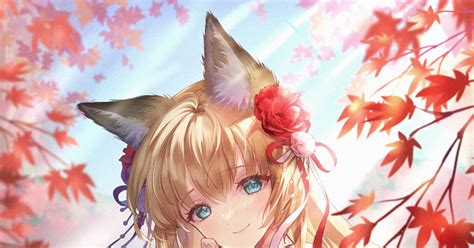 オリジナル 狐の嫁入り Hi Naのイラスト Pixiv