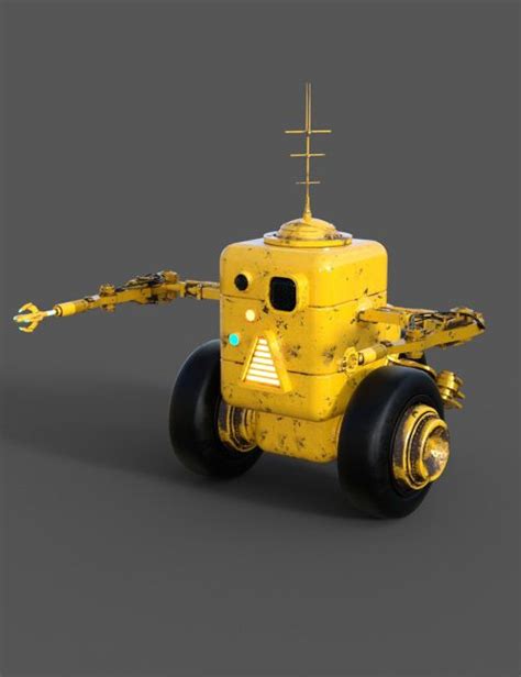 Modular Robot Kit 3d Models For Daz Studio And Poser