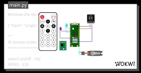 Ir Remote Thingyy Wokwi Esp32 Stm32 Arduino Simulator