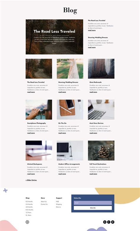 Get A Free Toy Store Layout Pack For Divi Store Layout Layout Toy Store