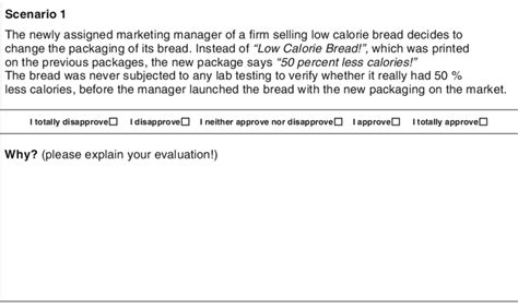 Example Of Scenario And Question Format Download Scientific Diagram