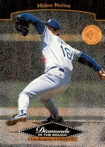 Hideo Nomo Rookie Card Guide Checklist Gallery And Details