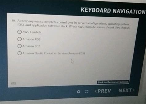 KEYBOARD NAVIGATION 10 A Company Wants StudyX