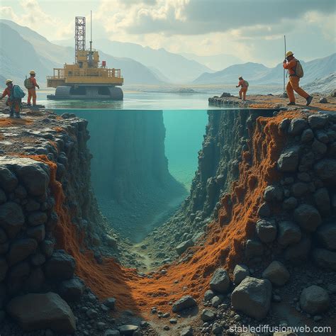 Detecting Subsurface Structures Stable Diffusion Online