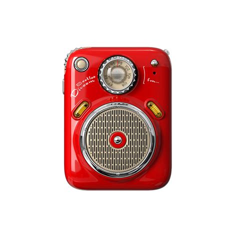 Divoom Beetle Fm Speaker Red