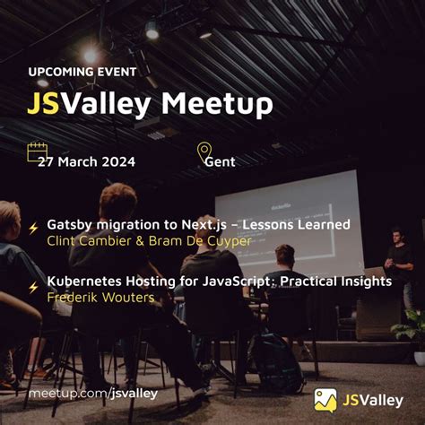 Jsvalley On Linkedin Community Javascript Event