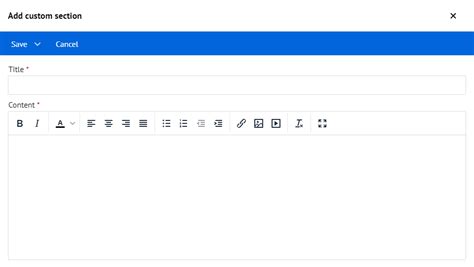 Creating A Custom Section On The Homepage