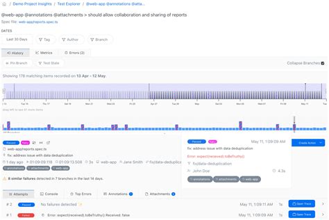 Test Suite Explorer Currents Documentation