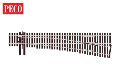 Peco Sl U8361 Unifrog Turnout 6th Radius Right Hand Oo Gauge Rainbow Railways