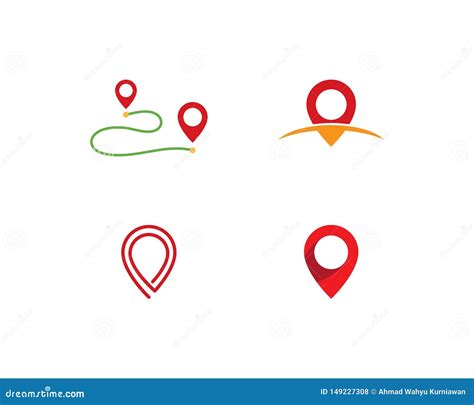 Vector Del Logotipo Del Punto De La Ubicaci N Ilustraci N Del Vector