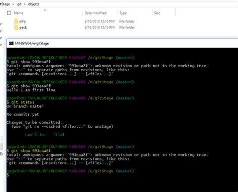 How Git Status Works And Where Does It Refer To Show The Result Stack Overflow