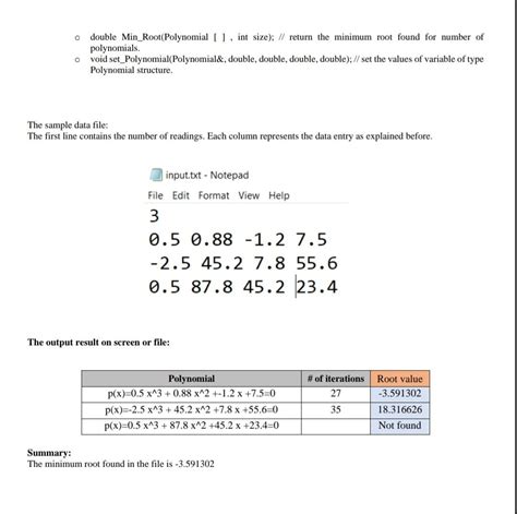 Solved [finding Root Of A Polynomial Using Bisection Method]