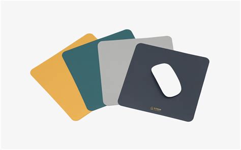 가죽 사각 마우스패드 제작 마플