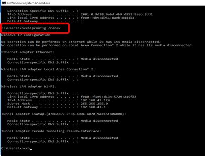 សវងយល Comment Ipconfig release នង ipconfig renew Kh News