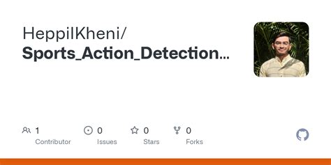 Github Heppilkheni Sports Action Detection Using Yolo