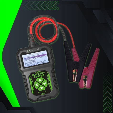 Profesjonalny tester akumulatorów baterii | Sklep Ledy