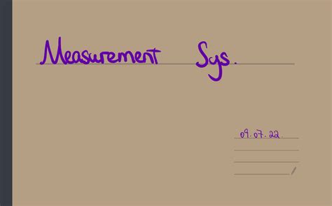Intro To Measurement Sys Measurement Sys Op Measurement Sys Software