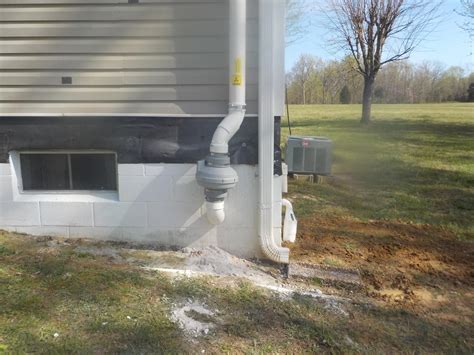 Frontier Foundation And Crawl Space Repair Radon Mitigation Before And After Photos