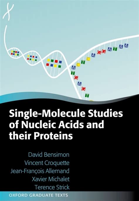 Single Molecule Studies Of Nucleic Acids And Their Proteins Premiumjs