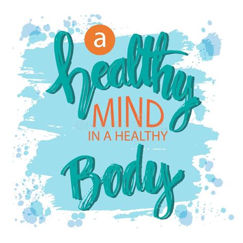 Healthy Body Healthy Mind Poster