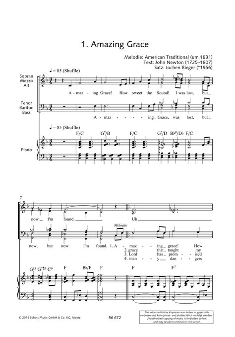 Partitura De Amazing Grace Broken Vessels Amazing Grace Sheet Music