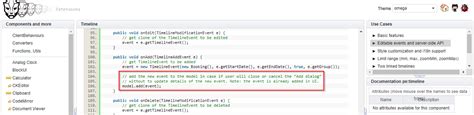 Timeline Throws Null Pointer Exception When Using Select And Add