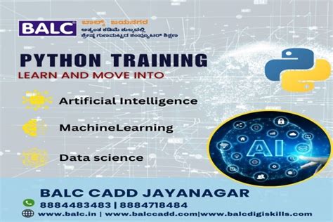 Python Programming Course At Balc Computer Training Centre Jayanagar