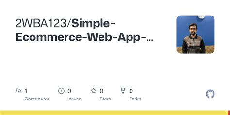 Github 2wba123simple Ecommerce Web App Reactjs