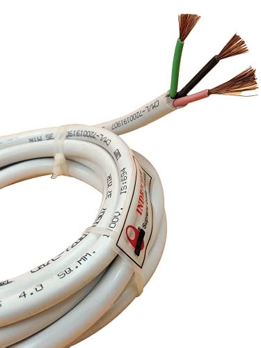 Indrico Core Wire Sq Mm Round Pure Copper Cable Isi Mark Heavy Duty For Domestic And