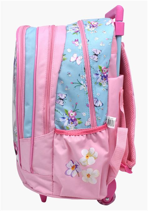 Buy Rainbow Max Lulu Caty Printed Trolley Bag 18 Inches Online For