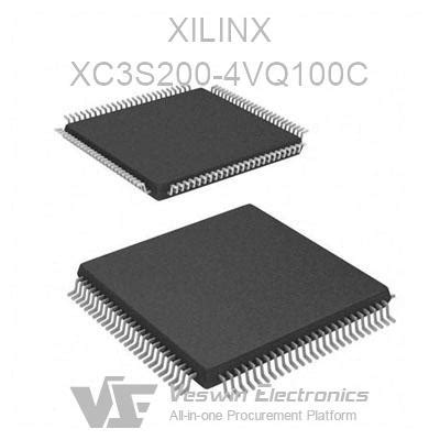 XC3S200 4VQ100C XILINX Processors Microcontrollers Veswin Electronics