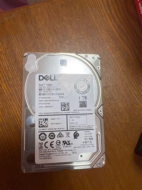 Dell 2 5 Inch Sata 1tb Hdd Computers And Tech Parts And Accessories Hard Disks And Thumbdrives On