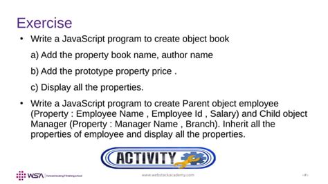 Javascript Chapter 8 Objects Pdf Web Development Internet