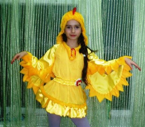 Как сделать костюм цыпленка для девочки Как сделать костюм Костюмы курицы Костюм