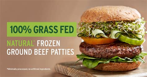 Frozen Burger Patties Grass Fed Beef From Grass Run Farms