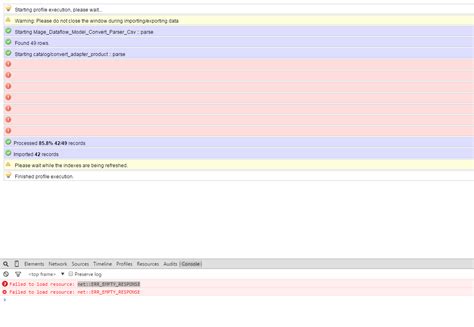 Error Importing Csv Products In Magento Stack Overflow