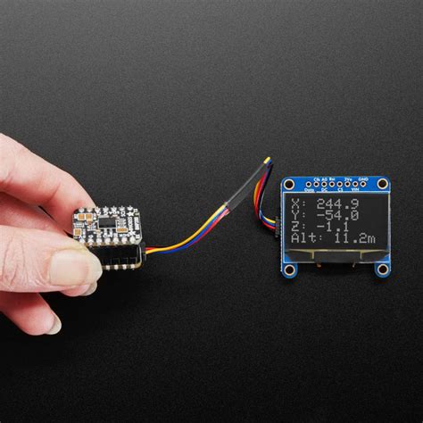 adafruit bno055 bmp280 bff add on for qt py the pi hut