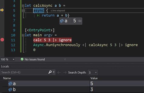 Debugger Doesnt Show Values Of Variables Computation Exp V 431 · Issue 3360 · Dotnet