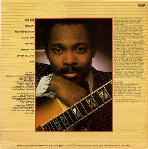 George Benson Breezin Rockvinilos Tienda De Vinilos Y Cds