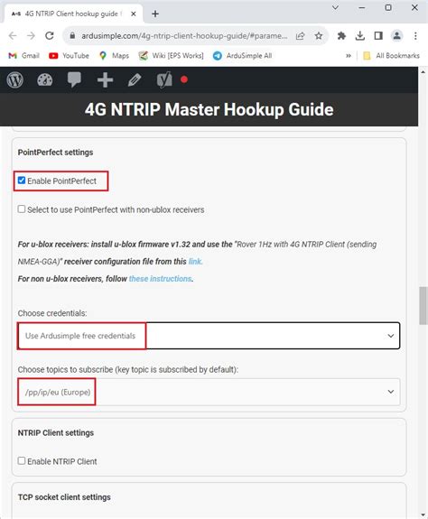 Sådan Bruger Du Pointperfect Med U Blox Modtagere Ardusimple