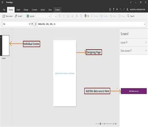 how to add excel data source in microsoft powerapps