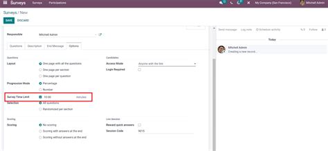 Survey Management With Odoo 15 Odoo 15 Survey Module