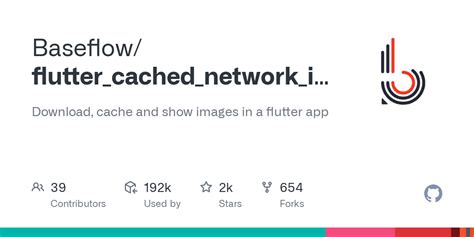 GitHub Baseflow Flutter Cached Network Image Download Cache And Show Images In A Flutter App